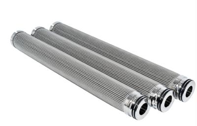 China 5 Micron Sintered Nickel Metal Filter Ss316L Perforated Porous Media Filter Element for sale