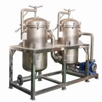 China Duplex Bag Filter Housing For Water Milk 304 Food Grade for sale