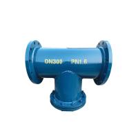 China Blue Stainless Steel Filter housing Straight Through Sewage basket strainer housing for sale
