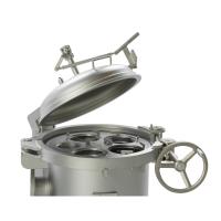 China Multibag 304 Stainless Steel Bag Filter Housing Manufacturer SS 316 for sale
