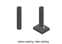 China Internally Threaded Stud  Welding Studs for Drawn Arc Stud Welding for sale