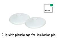 China Bolte Welding Studs for Drawn Arc Welding    Clip With Plastic for Insulation Pin for sale