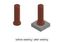China Welding Studs for Capacitor Discharge Stud Welding   Fir Tree Stud for sale