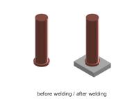 China Welding Studs for Capacitor Discharge Stud Welding   Non Threaded Stud for sale