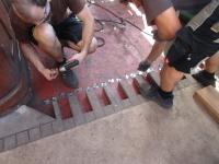 China Fitting Deck Boards on a Clipper Ship for sale