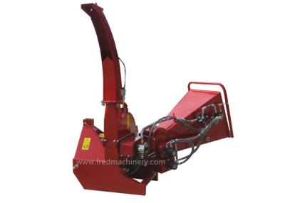 China 4 Cutting Knives Hydraulic Wood Chipper With 6 Inch Chipping Capacity for sale