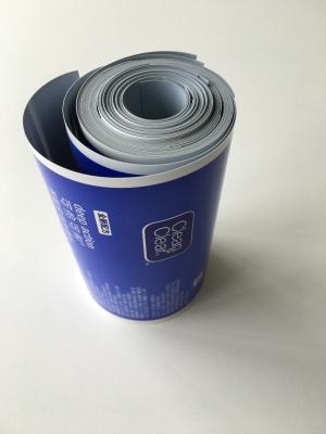 China APT Laminate White Web Thickness 300um Lenght 600m Per Roll With 3 Inch Paper Core for sale