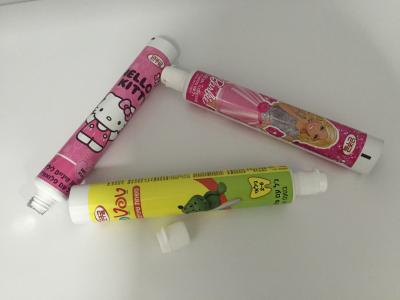 China Printed 50g Aluminum Barrier Laminated Round Tube 250u/12u Thickness for sale