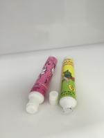 China ISO9001 Aluminum Barrier Toothpaste Tube With Small Flip Top for sale