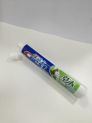 China ABL Toothpaste laminated tube packaging material with printing and cap for sale