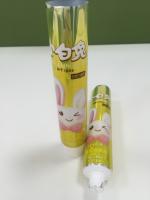 China Round Shape Fez Cap Laminate Toothpaste Tube Moisture Proof With Offset Decoration for sale