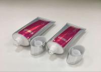 China Holographic Coating Aluminum Barrier Flat Oval Toothpaste Tube Packaging for sale