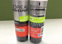 China DIA 50 Plastic Cosmetic Packaging Round Tube With Excellent Silk Screen for sale
