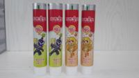 China 150mm Length Children Toothpaste Tube Aluminium Barrier Laminated With Screw Cap for sale