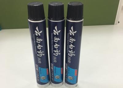 China 180g Customized Cap Toothpaste Bottle With Round Aluminizing Barrier Laminated for sale