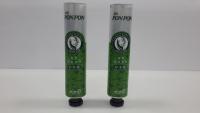China Aluminum Collapsible Hand Cream Tube Cosmetic Packaging Octagon Cap Diameter 25 30 35 40mm for sale