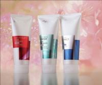 China Cold Stamping Shiny Tube to Pack Facial Cleanser Flexible Plastic Barrier Laminated Tube Serial Design for sale
