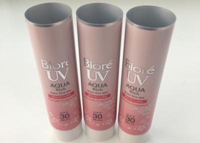 China D35*116mm 60g AL Barrier Laminated Cosmetic Packaging Tube With Colorful Shoulders for sale