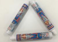 China ABL Laminated Children Toothpaste Tube With Superman Pattern 250 Thickness for sale