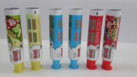 China Plastic Children Toothpaste Containers Doctor Cap / Top Sealed Diameter 30 for sale