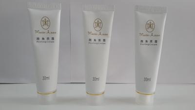 China 30ml White Soft Aluminum Barrier Laminated Cosmetic Plastic Tube For Peeling Cream Packaging for sale