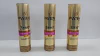 China Clear Plastic Packaging Tube Coating Aluminum Cosmetic Tubes Golden Shiny Material for sale