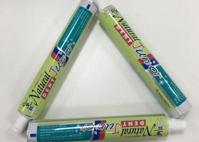 China 100g Aluminum Barrier Laminated Toothpaste Packaging Tube With Flip Top for sale
