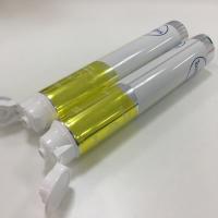China D35 * 149.2mm 130g Aluminum Packaging Tubes , Toothpaste Tube With Silver Web for sale