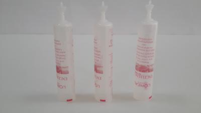 China Disposable Plastic Snap Off Screw Tube Cosmetic Packaging For Hotel And Travel Packaging for sale