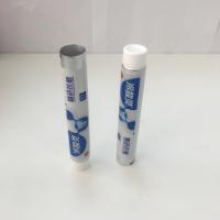 China Toothpaste Round abl packaging / lami tube With Silver Web , DIA19*105.8mm for sale