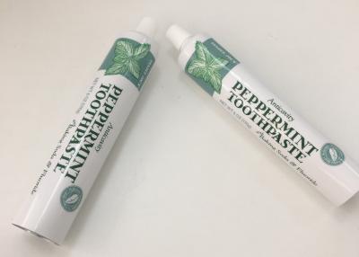China 130g Collapsible Toothpaste Packaging Tube With Offset Printing Dia12.7 - Dia60mm for sale