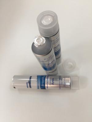 China Travel Size ABL Laminated Toothpaste Packaging Tube With Clear Rib Screw Cap for sale