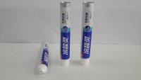 China D30mm Matt Touch Surface Soft Plastic Tube For Toothpaste Tooth Gel Packaging Glossy Screw On Fez Cap for sale