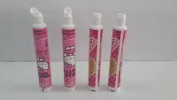 China Collapsible Toothpaste Tube Screw Flip On Cap 80g 5 Layers Aluminum Foil Laminated for sale