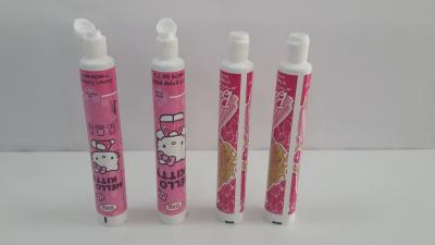 China Collapsible Toothpaste Tube Screw Flip On Cap 80g 5 Layers Aluminum Foil Laminated for sale
