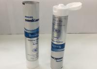 China Transparent Shoulder ABL250/12 Philips Toothpaste Tube With Smooth Flip Top Cap for sale