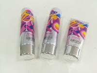China 100ml Silver Highlight Laminate Tube For Face Cleansing Lotion With Screw Cap for sale