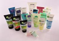 China Offset Printing Plastic Laminate Tube Colored for Facial Cleansing for sale