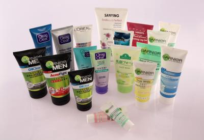 China Offset Printing Plastic Laminate Tube Colored for Facial Cleansing for sale