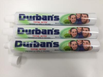 China D28*165mm ABL Laminated Tube with AL Barrier / 7 Colors Printing / Fez Cap for sale