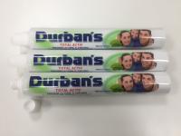 China ABL Laminated Toothpaste Tube with AL Barrier / 7 Colors Printing / Fez Cap D28*165mm for sale