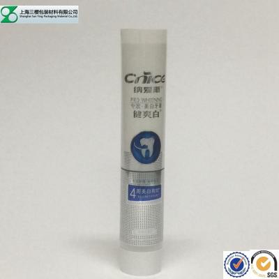 China Round / Oval 100g Toothpaste Tube ABL Laminated Packaging Tube for sale
