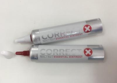 China Long Nozzle DIA19 Laminate Tube For Ointment With Flexo Printing / Colorful Shoulder for sale