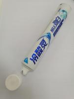 China Soft Touch Toothpaste Tube Round Abl Squeeze Tube Packaging Diameter 30 With Flip Top Cap for sale