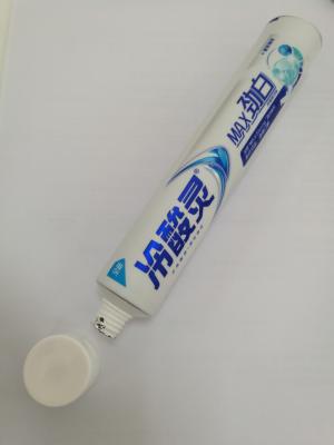 China Soft Touch Toothpaste Tube Round Abl Squeeze Tube Packaging Diameter 30 With Flip Top Cap for sale