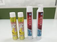 China Foil Or White Aluminum Barrier Laminate Tube For Toothpaste And Dental Care for sale
