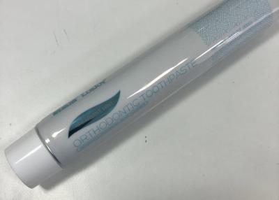 China D35*144.5mm Clear Laminated Toothpaste Tube Packaging With Laser Stamping for sale