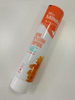China Standup Cap Empty Laminated Aluminum Toothpaste Tube Customized Length for sale
