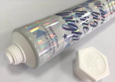 China Hand Cream D35*159mm HAL Cosmetic Packaging Tube With Laser Effect for sale