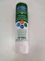China Flip Top 3.4oz 96.4g Toothpaste Packaging Laminated Plastic Tubes for sale